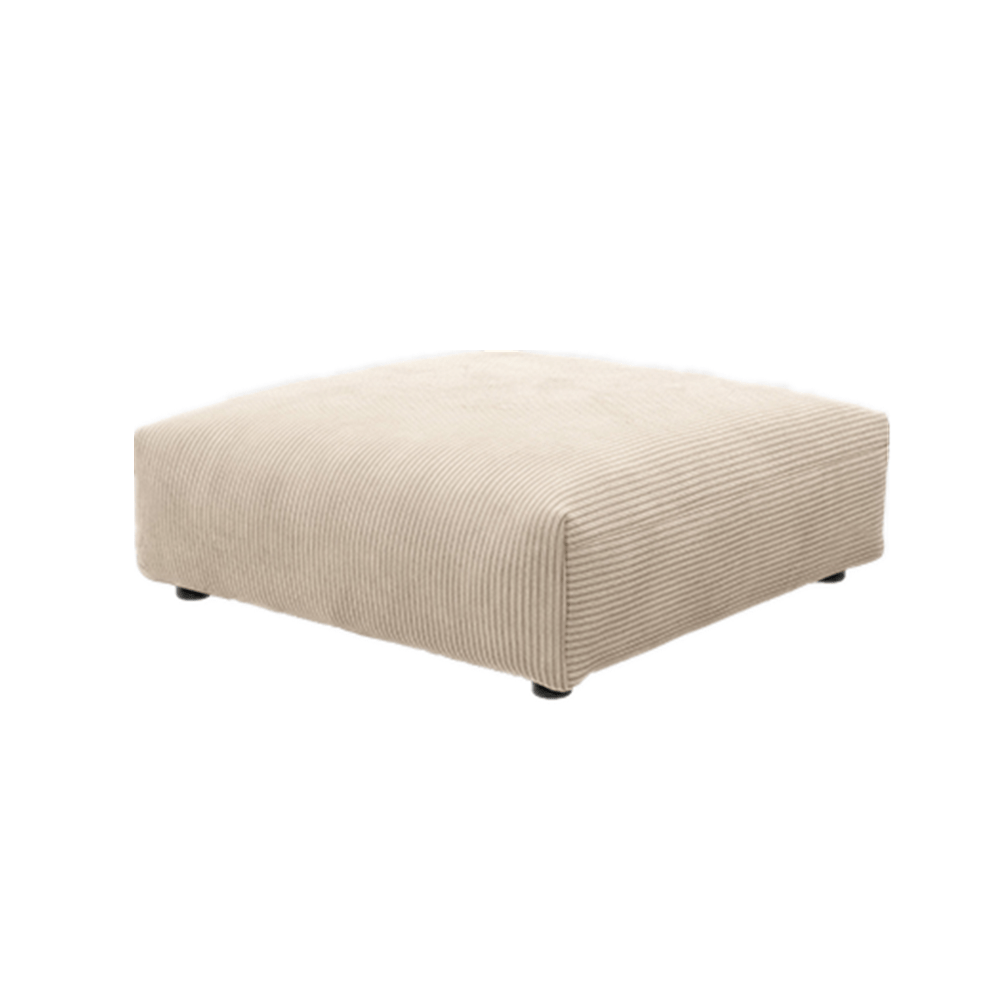 Amaris Corduroy Modern Simple Sofa Cube Modular Sectional Couch– CASASPACE