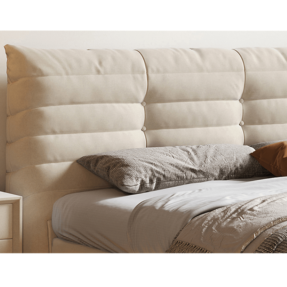 Billy Velvet Upholstered Floating Bed Frame– CASASPACE