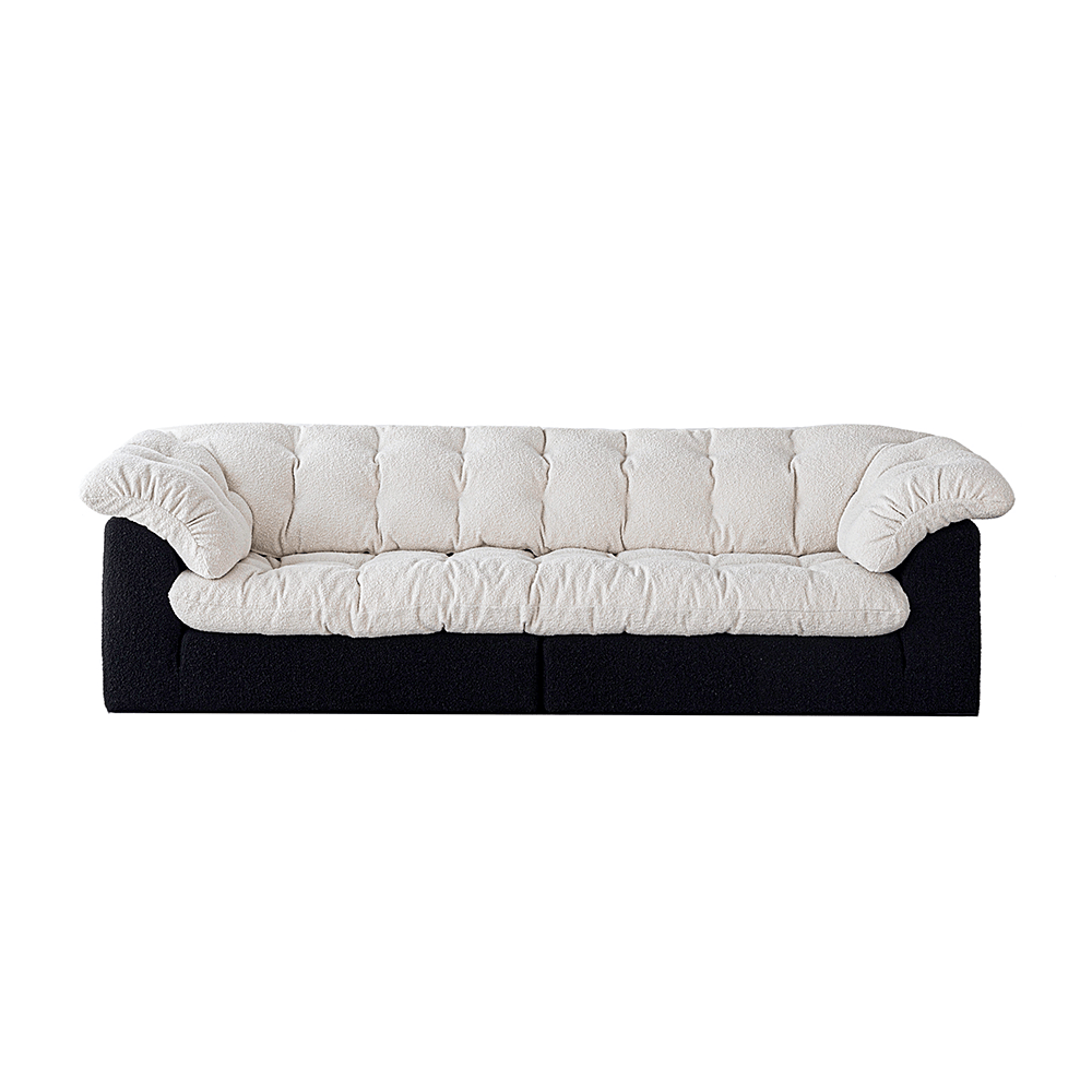 Caton Boucle 3-Seater Sofa Minimalist Couch– CASASPACE
