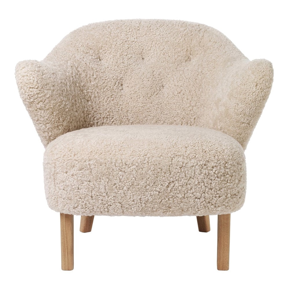 Rani Teddy Fleece Chair Modern Arm Lounge Chair– CASASPACE