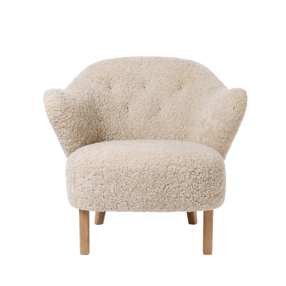 Rani Teddy Fleece Chair Modern Arm Lounge Chair– CASASPACE
