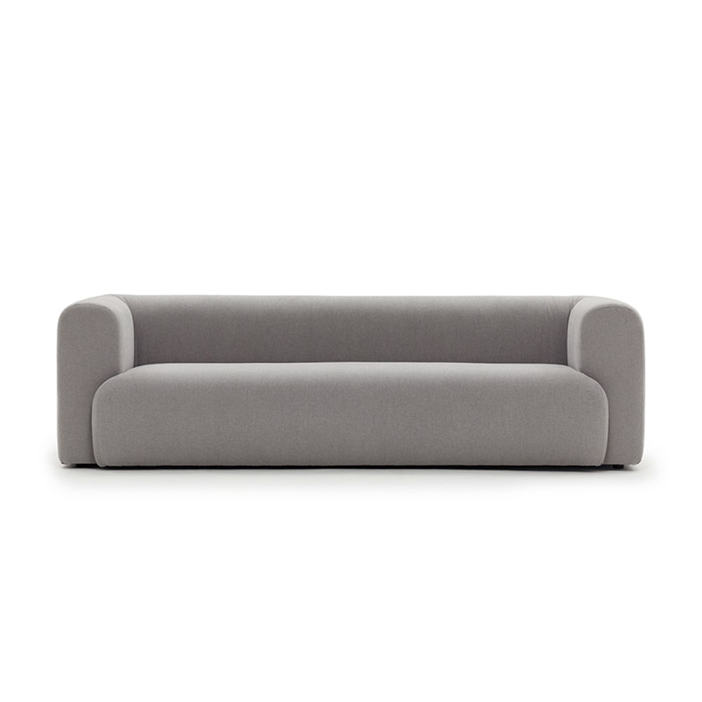 Brisa Velvet 3-Seater Sofa Minimalist Arm Sofa– CASASPACE