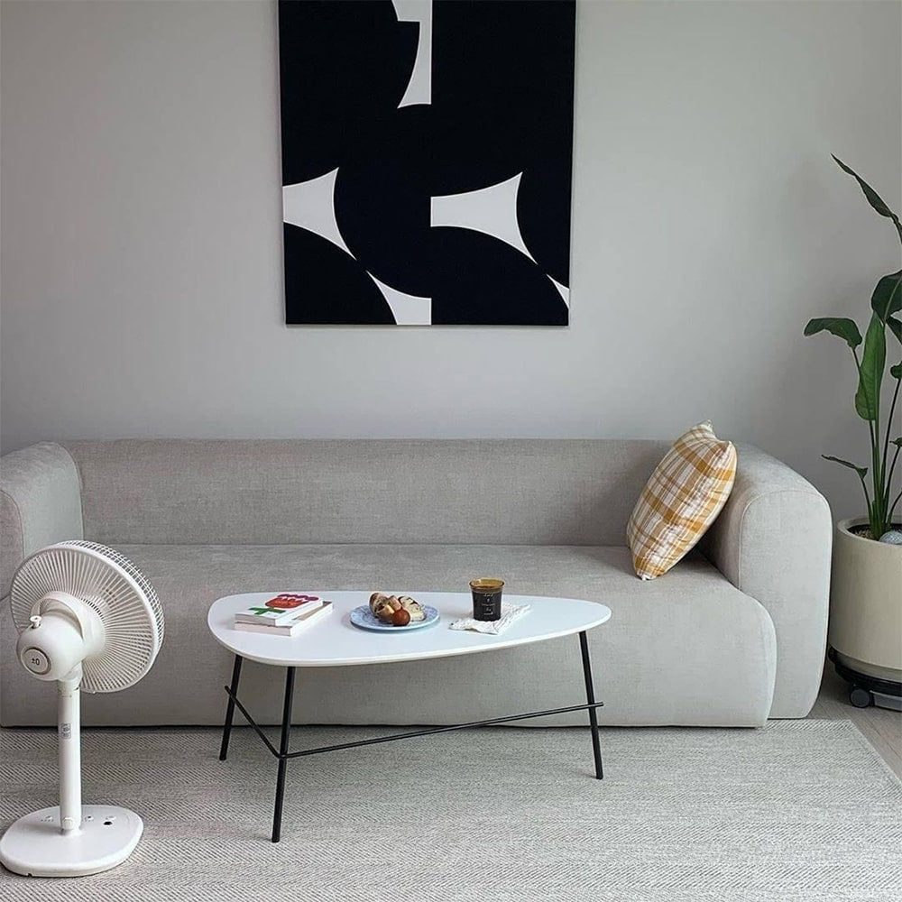 Brisa Velvet 3-Seater Sofa Minimalist Arm Sofa– CASASPACE