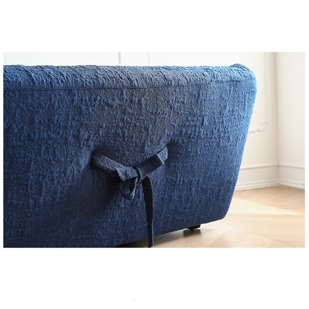 Danica Chenille Fabric 3-Seater Sofa Bow-knot Back Designed Sofa– CASASPACE