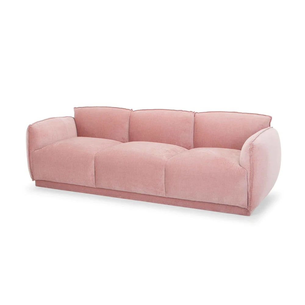 Julisa Velvet Fabric 3-Seater Sofa Interior Arm Sofa– CASASPACE